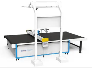 Single layer with CCD vision automatic cutting machine - Buy automatic ...